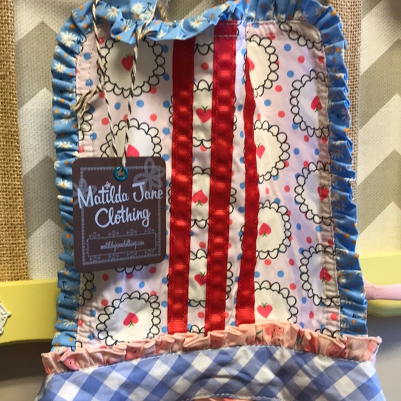 Matilda Jane | Accessories | Hearts And Crafts Apron By Matilda Jane ...
